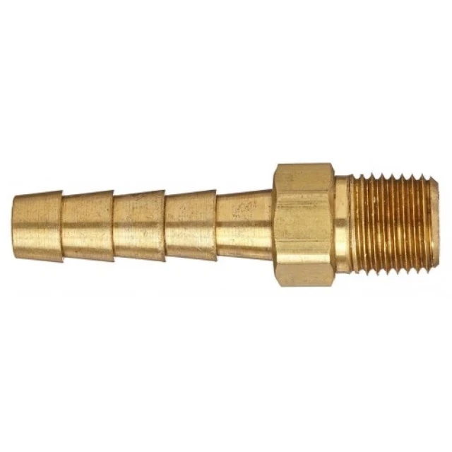 10450 Male Thread Hose Insert Galvanised 6mm to 6mm Air Hose Fitting