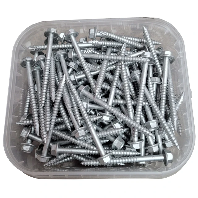 Buy SIFCO 100mm x 14Ga HWF Tek CL4 Galv Screws Online