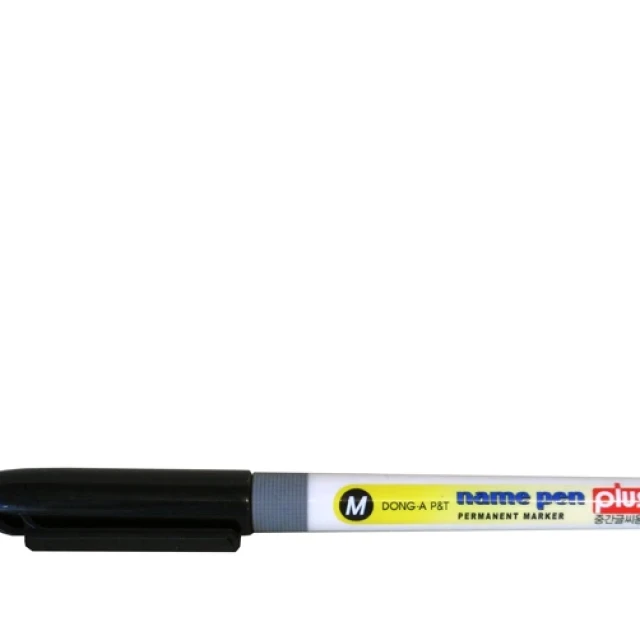 NAME PEN BLACK DONG-A Permanent Black Marker