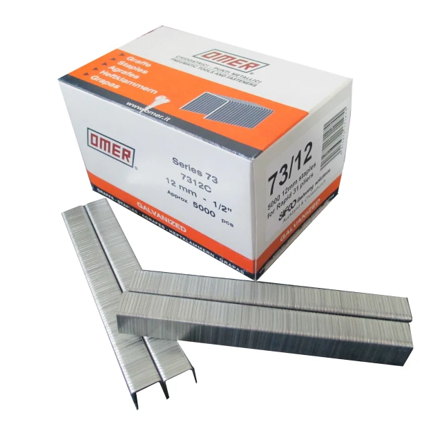 OMER 12mm RAPID 31 Galvanised Staples for use in SIFCO SR31 and RAPID ...