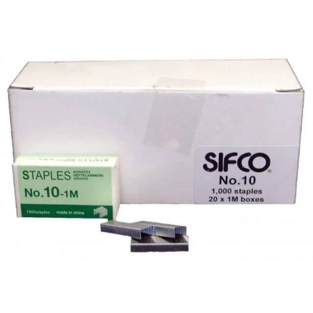 10(20-1M) SIFCO 5mm Office Staples 20,000pcs/box