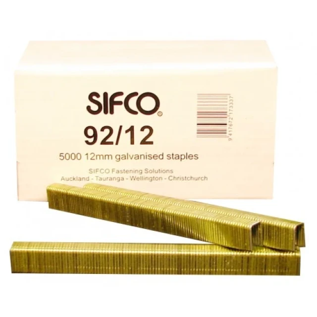Industrial Staples for use in Air Staplers 5,000pcs/Box | Sifco